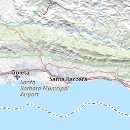 Bathymetry--Offshore of Santa Barbara, California | USGS Science Data ...