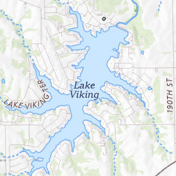Lake Viking Missouri Map