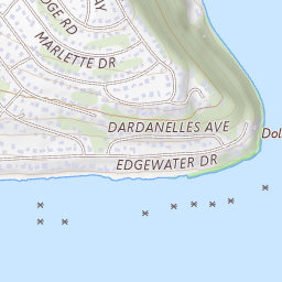 Bathymetric digital elevation model (DEM) of Lake Tahoe near Dollar ...