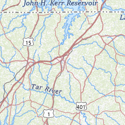 Digital elevation models (DEMs) of the Greater Raleigh Area, North ...