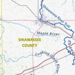 Ingham County, Michigan Topograhic Maps by Topo Zone