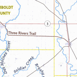 Humboldt County Iowa Map