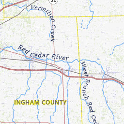 Ingham County, Michigan Topograhic Maps by Topo Zone