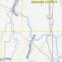 Ingham County, Michigan Topograhic Maps by Topo Zone
