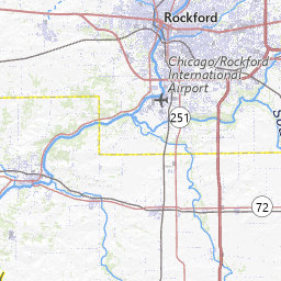 Winnebago County, Illinois Topograhic Maps by Topo Zone