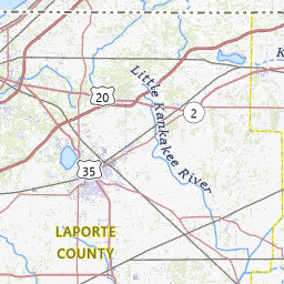 Starke County, Indiana Topograhic Maps by Topo Zone
