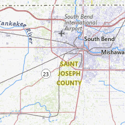 Starke County, Indiana Topograhic Maps by Topo Zone
