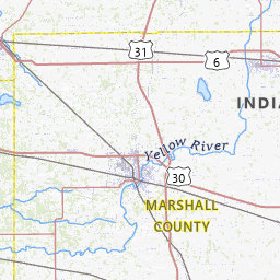 Starke County, Indiana Topograhic Maps by Topo Zone