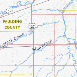 Defiance County, Ohio Topograhic Maps by Topo Zone