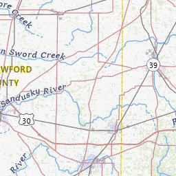 Morrow County, Ohio Topograhic Maps by Topo Zone