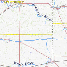 Delaware County, Indiana Topograhic Maps by Topo Zone