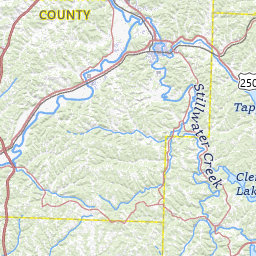 Muskingum County, Ohio Topograhic Maps by Topo Zone