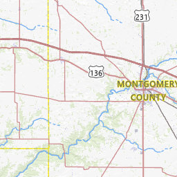 Montgomery County, Indiana Topograhic Maps by Topo Zone