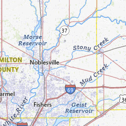 Tipton Indiana Map
