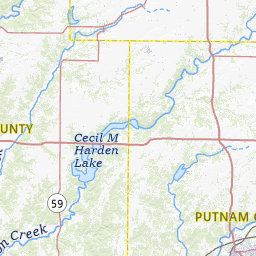 Morgan County, Indiana Topograhic Maps by Topo Zone