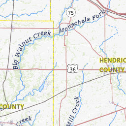 Morgan County, Indiana Topograhic Maps by Topo Zone
