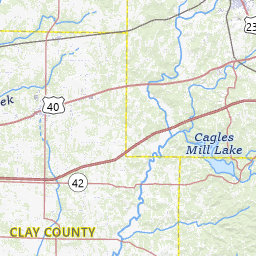 Morgan County, Indiana Topograhic Maps by Topo Zone