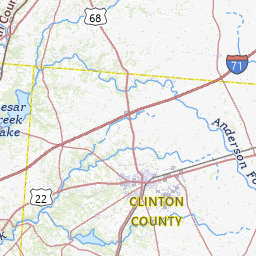 Warren County, Ohio Topograhic Maps by Topo Zone