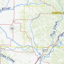Morgan County, Indiana Topograhic Maps by Topo Zone