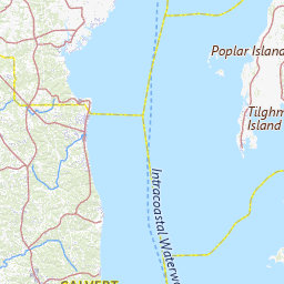 Talbot County, Maryland Topograhic Maps by Topo Zone
