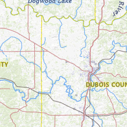 Warrick County, Indiana Topograhic Maps by Topo Zone
