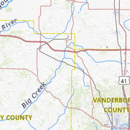 Warrick County, Indiana Topograhic Maps by Topo Zone