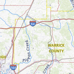 Warrick County, Indiana Topograhic Maps by Topo Zone