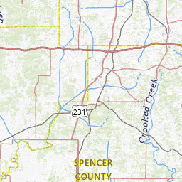 Warrick County, Indiana Topograhic Maps by Topo Zone