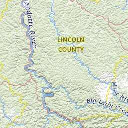 Martin County, Kentucky Topograhic Maps by Topo Zone
