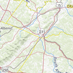 Fluvanna County, Virginia Topograhic Maps by Topo Zone