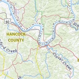 Warrick County, Indiana Topograhic Maps by Topo Zone