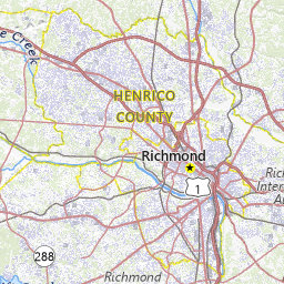 Louisa County, Virginia Topograhic Maps by Topo Zone