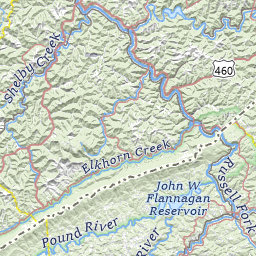 Floyd County, Kentucky Topograhic Maps by Topo Zone