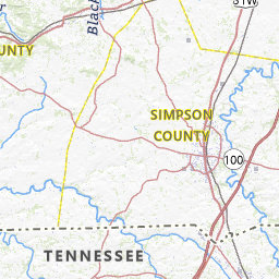 Robertson County, Tennessee Topograhic Maps by Topo Zone