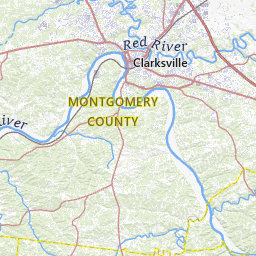 Robertson County, Tennessee Topograhic Maps by Topo Zone