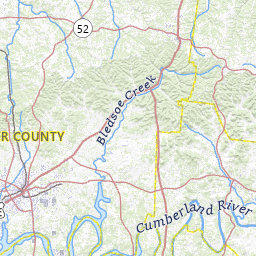 Robertson County, Tennessee Topograhic Maps by Topo Zone