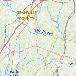 Franklin County, North Carolina Topograhic Maps by Topo Zone