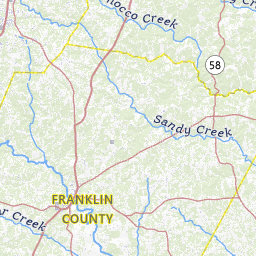 Franklin County, North Carolina Topograhic Maps by Topo Zone