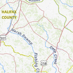 Martin County, North Carolina Topograhic Maps by Topo Zone
