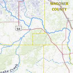 Tulsa County, Oklahoma Topograhic Maps by Topo Zone