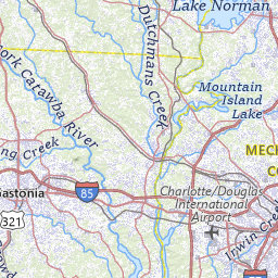 Union County, North Carolina Topograhic Maps by Topo Zone