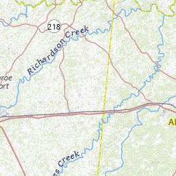 Lancaster County, South Carolina Topograhic Maps by Topo Zone