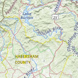 Franklin County, Georgia Topograhic Maps by Topo Zone