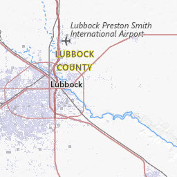 Lubbock County, Texas Topograhic Maps by Topo Zone