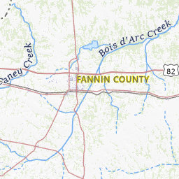 Grayson County, Texas Topograhic Maps by Topo Zone