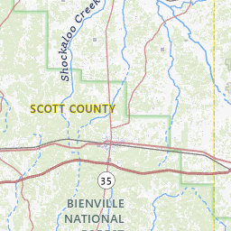 Jasper County, Mississippi Topograhic Maps by Topo Zone
