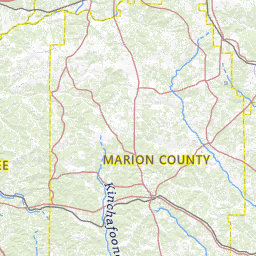 Talbot County, Georgia Topograhic Maps by Topo Zone