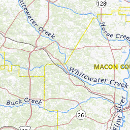 Talbot County, Georgia Topograhic Maps by Topo Zone