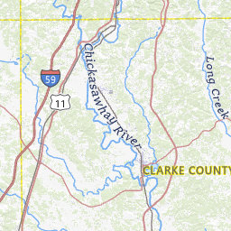 Jasper County, Mississippi Topograhic Maps by Topo Zone
