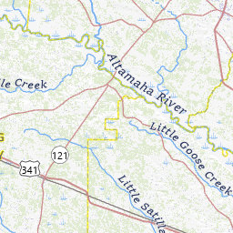 Appling County, Georgia Topograhic Maps by Topo Zone